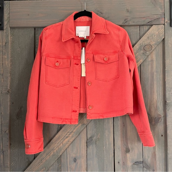 Anthropologie | Jackets & Coats | Nwt Anthropologie Coral Jacket | Poshmark